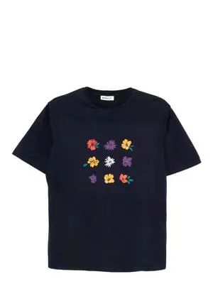Bally Printed Cotton T-shirt - Blue