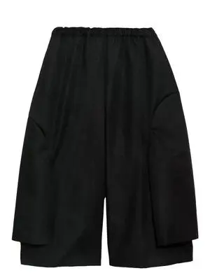 Comme Des Garçons Cropped Trousers - Black