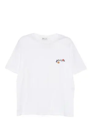 Bally Logo-print Cotton T-shirt - White