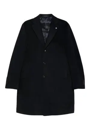 Tagliatore Single-breasted Coat - Black
