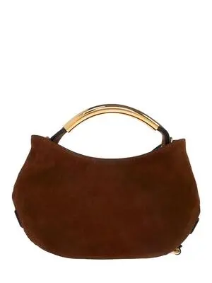 Moschino Rounded Shoulder Bag - Brown