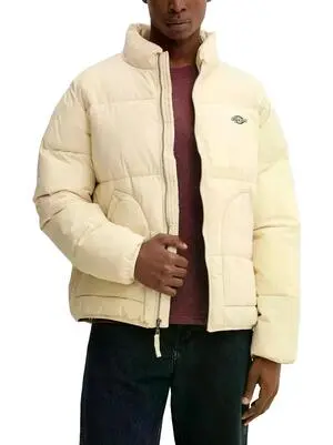 Dickies Quilted Logo Jacket - Neutrals