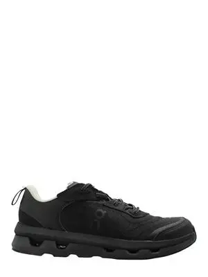 On Logo-print Lace-up Sneakers - Black