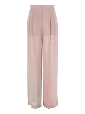 Alberta Ferretti Pleated Trousers - Neutrals