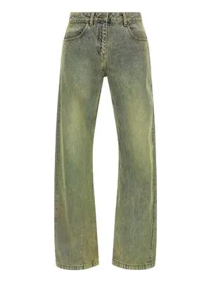 ENTIRE STUDIOS Lean Stonewash-effect Jeans - Blue