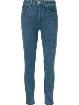 LEVI'S Skinny Cropped Jeans - Blue
