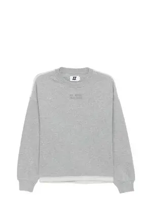 Izzue Logo-embroidered Sweatshirt - Grey