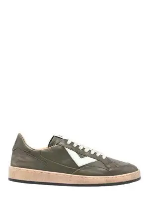 4B12 Panelled Sneakers Green