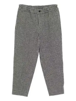 BLACK COMME DES GARÇONS Houndstooth Trousers - Black