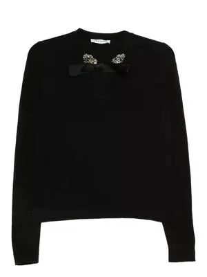 Dice Kayek Wool Blouse - Black