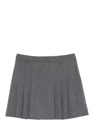 Marella Mini Skirt - Grey