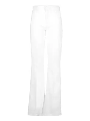 L'Agence Ali Flared Trousers - White