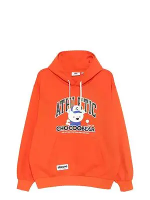 CHOCOOLATE Chocoo Bear Hoodie - Orange