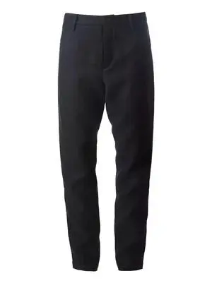 LECLAIREUR Slim Trousers - Black