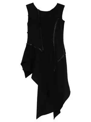 Yohji Yamamoto Wool Dress - Black