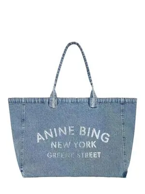 ANINE BING Leo Tote Bag - Blue