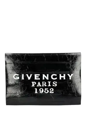 Givenchy Logo Clutch - Black