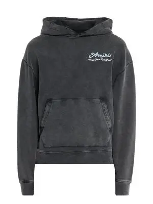 Amiri Distressed Hoodie - Black