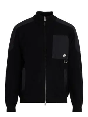Moose Knuckles Elowan Full-zip Sweater - Black