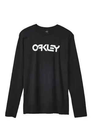 Oakley Mark Ii Logo Graphic Long Sleeve Tee - Black