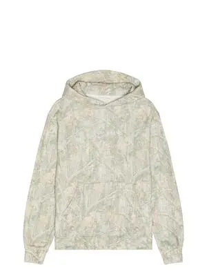 MUSEUM OF PEACE & QUIET Wordmark Camo Distressed Hoodie - Camouflage