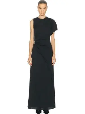 SRG Hallie Silk Dress - Black