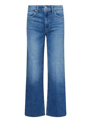 Paige Anessa " Wide-leg Denim Jeans - Hackney