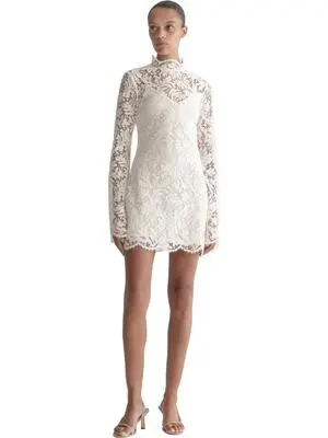 A.L.C. Eden Lace Mini Dress - Ecru