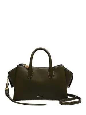 RADLEY The Romilly Small Ziptop Satchel Bag - Pine Needle