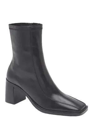 TONY BIANCO Leather Ankle Boots Black Como