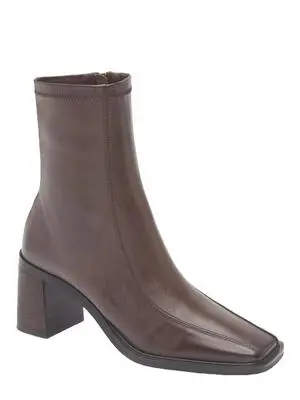 TONY BIANCO Leather Ankle Boots Choc Como
