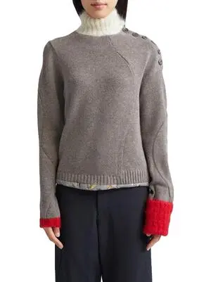 UNDERCOVERISM Cashmere Sweater - Top Gray