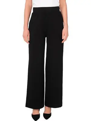 Vince Camuto Wide Leg Trousers - Rich Black