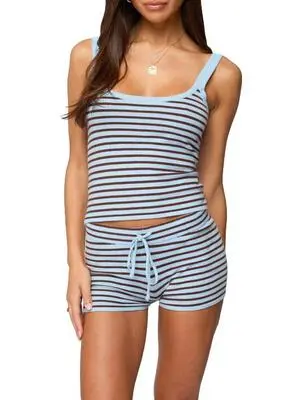 EDIKTED Lillian Stripe Camisole - Light-blue