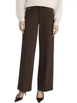 FRAME The Slim Palazzo Pants - Americano