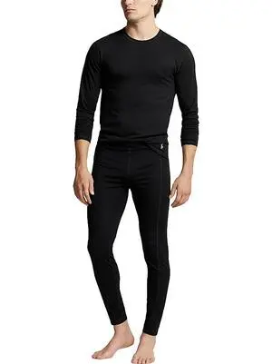 Polo Ralph Lauren Wool Blend Base Layer Pant - Black