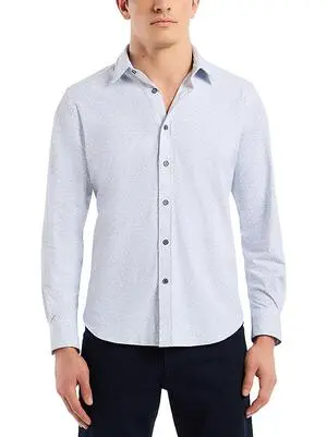 ROBERT GRAHAM Asterik Knit Button Down Shirt