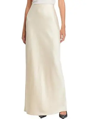 Vince Fluid Bias Cut Maxi Skirt - Bona