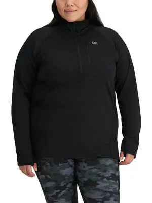 OUTDOOR RESEARCH Vigor Grid Fleece Half Zip - Black