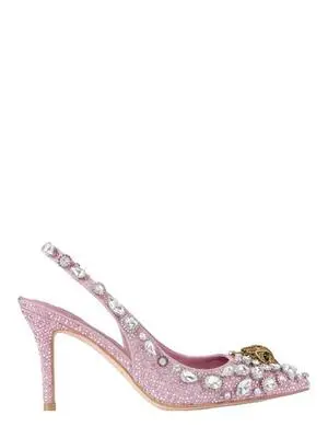 Kurt Geiger Belgravia Pointed Toe Slingback Pump - Light/pastel Pink