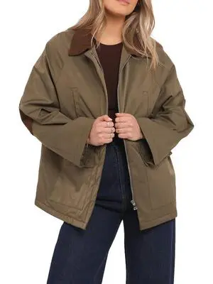 PETAL & PUP Hartley Barn Jacket - Olive