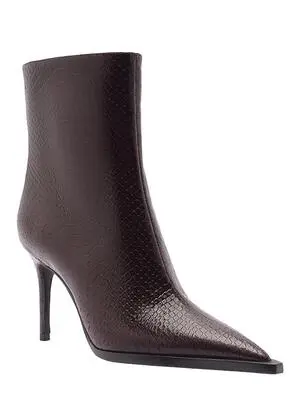 Schutz Mary Boots - Dark Plum