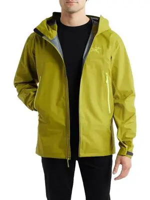 Arc'teryx Beta Sl Hybrid Gore-tex® Hooded Jacket - Olive Moss/euphoria