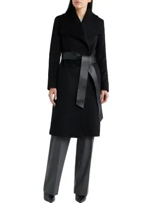 Fleurette Inez Loro Piana Wool & Cashmere Coat - Black