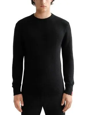 Scotch & Soda Soft Knit Crewneck Sweater - Meteorite
