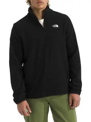 The North Face Glacier Fleece Quarter Zip Pullover - Tnf Black