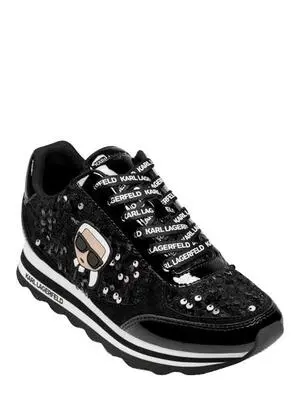 Karl Lagerfeld Paris Platform Sneakers Black