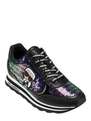 Karl Lagerfeld Paris Platform Sneakers - Multi/black