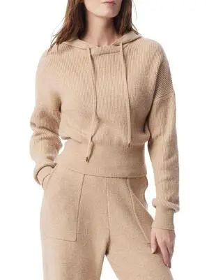 DO BY DEE OCLEPPO Delaney Rib Sweater Hoodie Heather Chanterelle