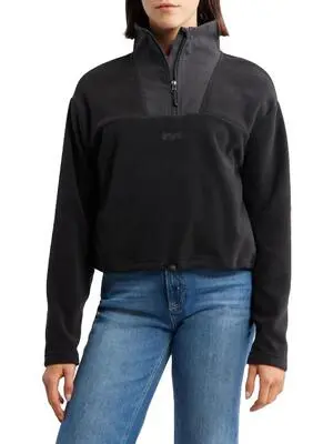 Helly Hansen Daybreaker Fleece Crop Pullover - Black